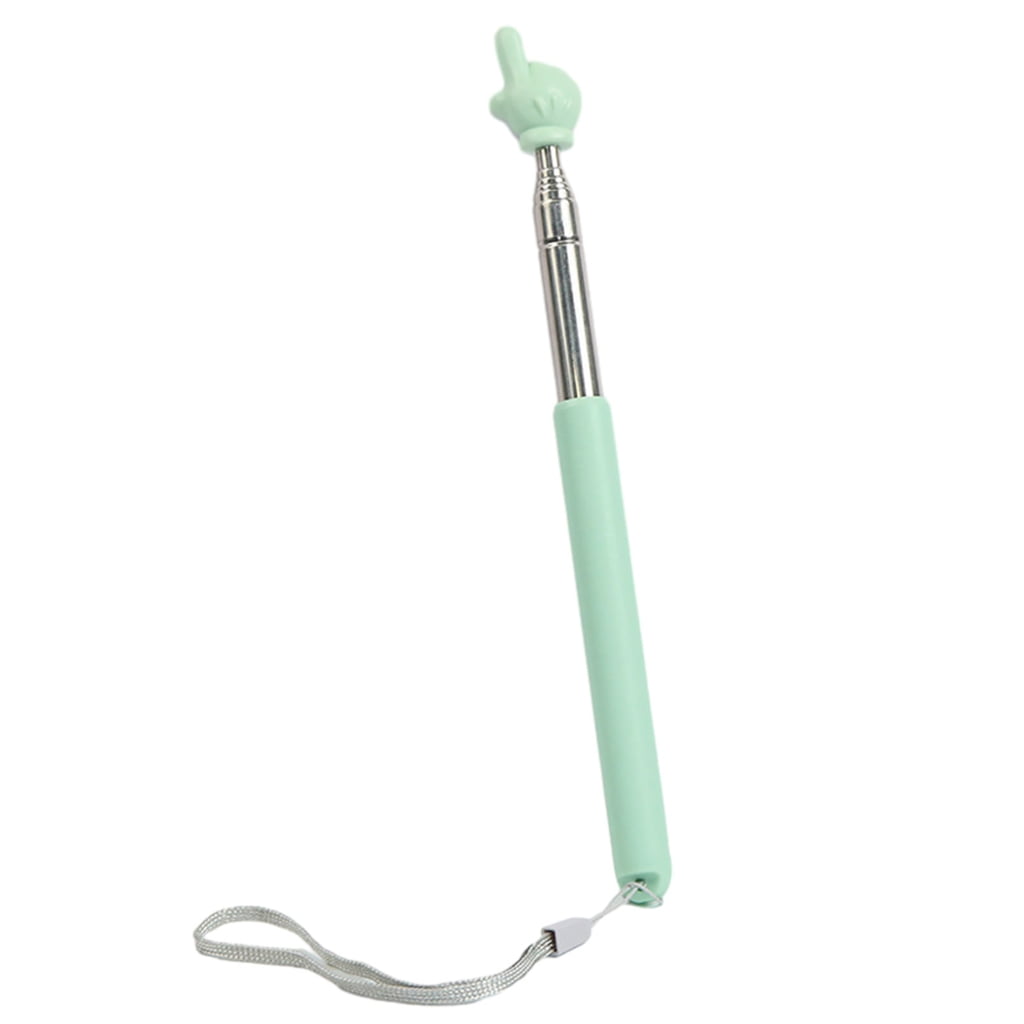 YIGSECU Telescopic Teacher Pointer Stick with Finger Retractable Handy ...