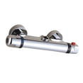 YIGSECU Thermostatic Bath Shower Mixer 2 Handle Thermostatic Shower ...