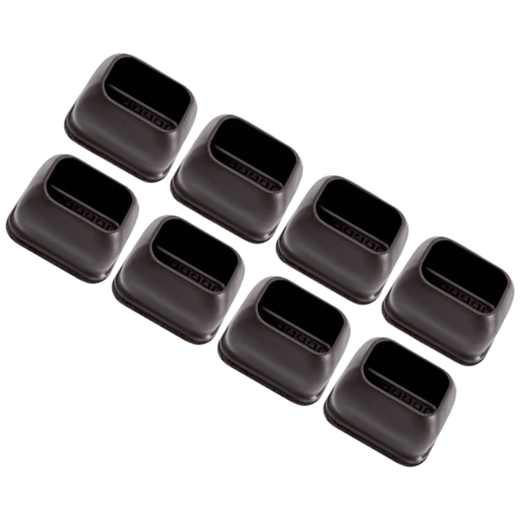 YIGSECU Thickened Chair Leg Protectors Rectangle Shape Floor Savers set ...