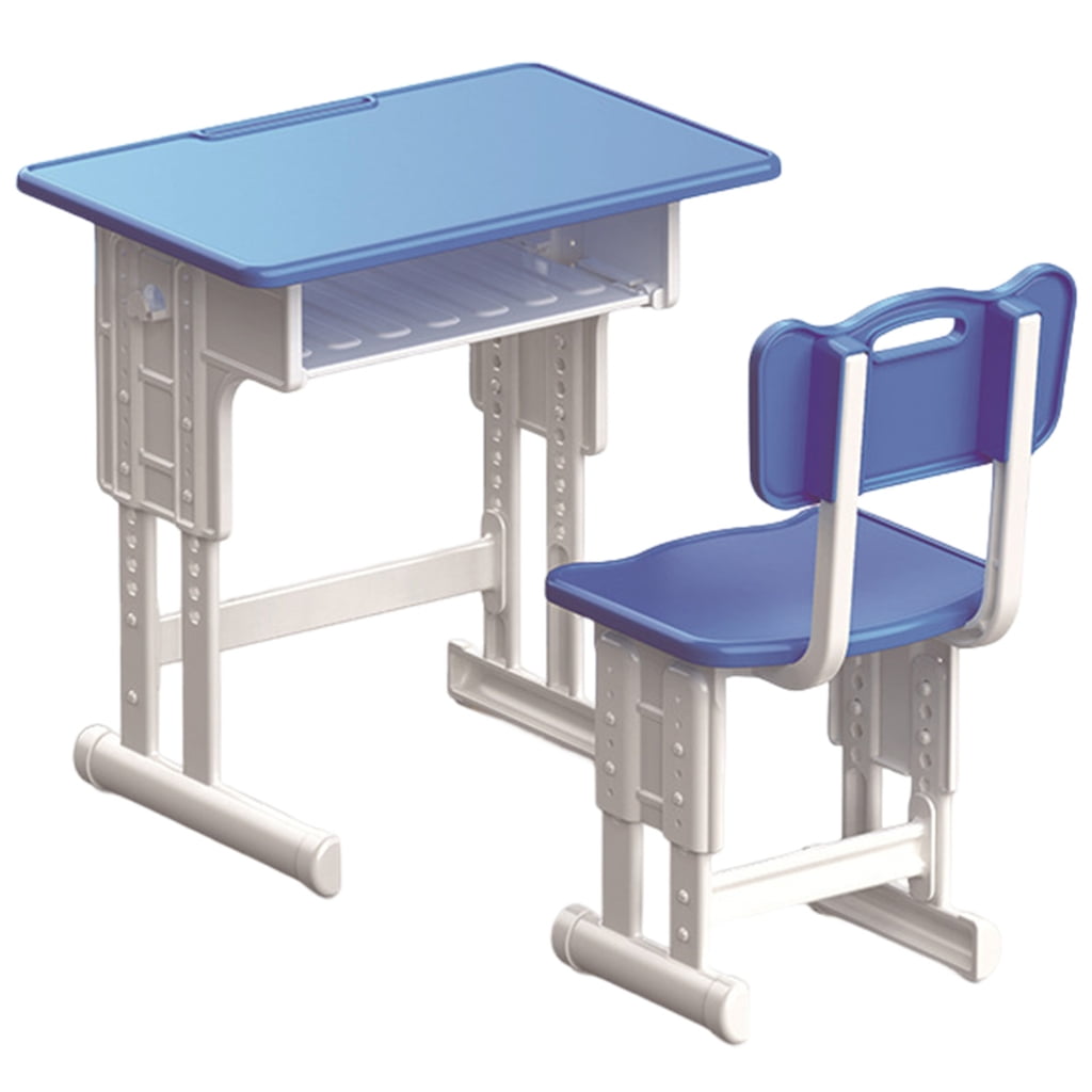 YIGSECU Toy Figure Model Realistic Desk School Furniture Set Dollhouses ...