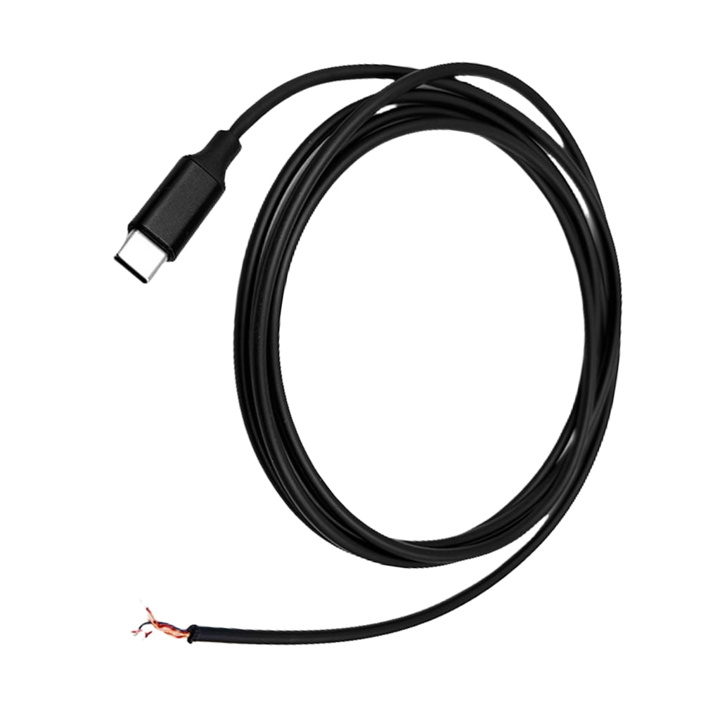 YIGSECU Type C TRRS Male Plug to Open End Cable Stereo to Bare Wire ...