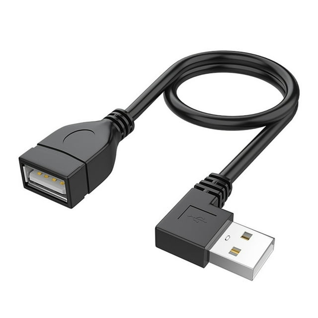 YIGSECU USB 2.0 Cable Male to Female Connection Extension Cord 90 ...