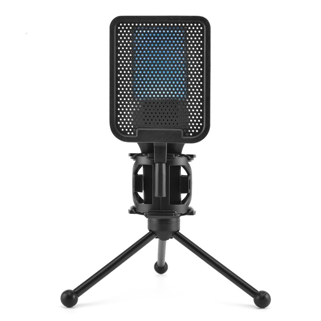 YIGSECU USB Desktop Microphone set with Lighting & High Sensitivity ...
