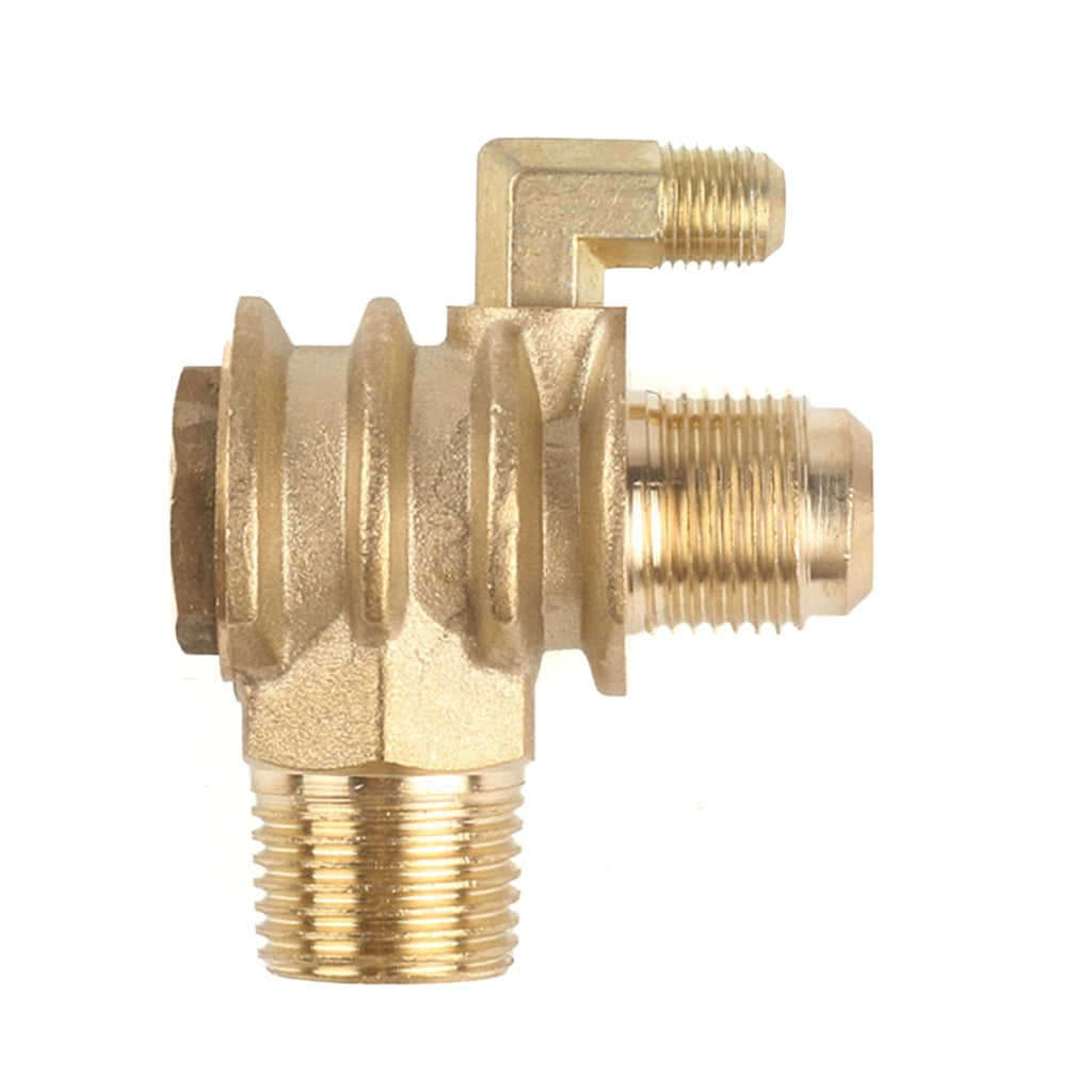 YIGSECU Unidirectional 3-port Air Compressor Connect Pipe Fittings ...