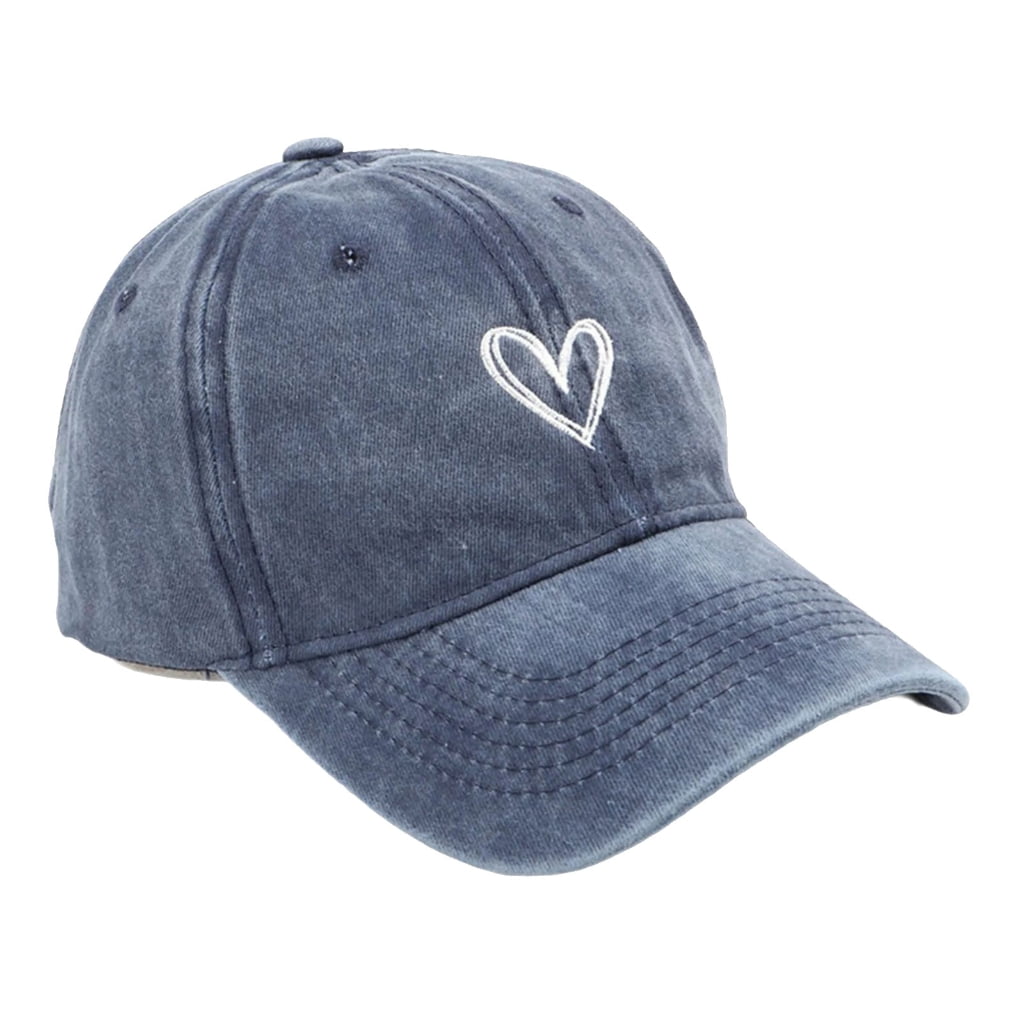 YIGSECU Unique Distressed Baseball Hat for Idol Concert Shows Heart ...