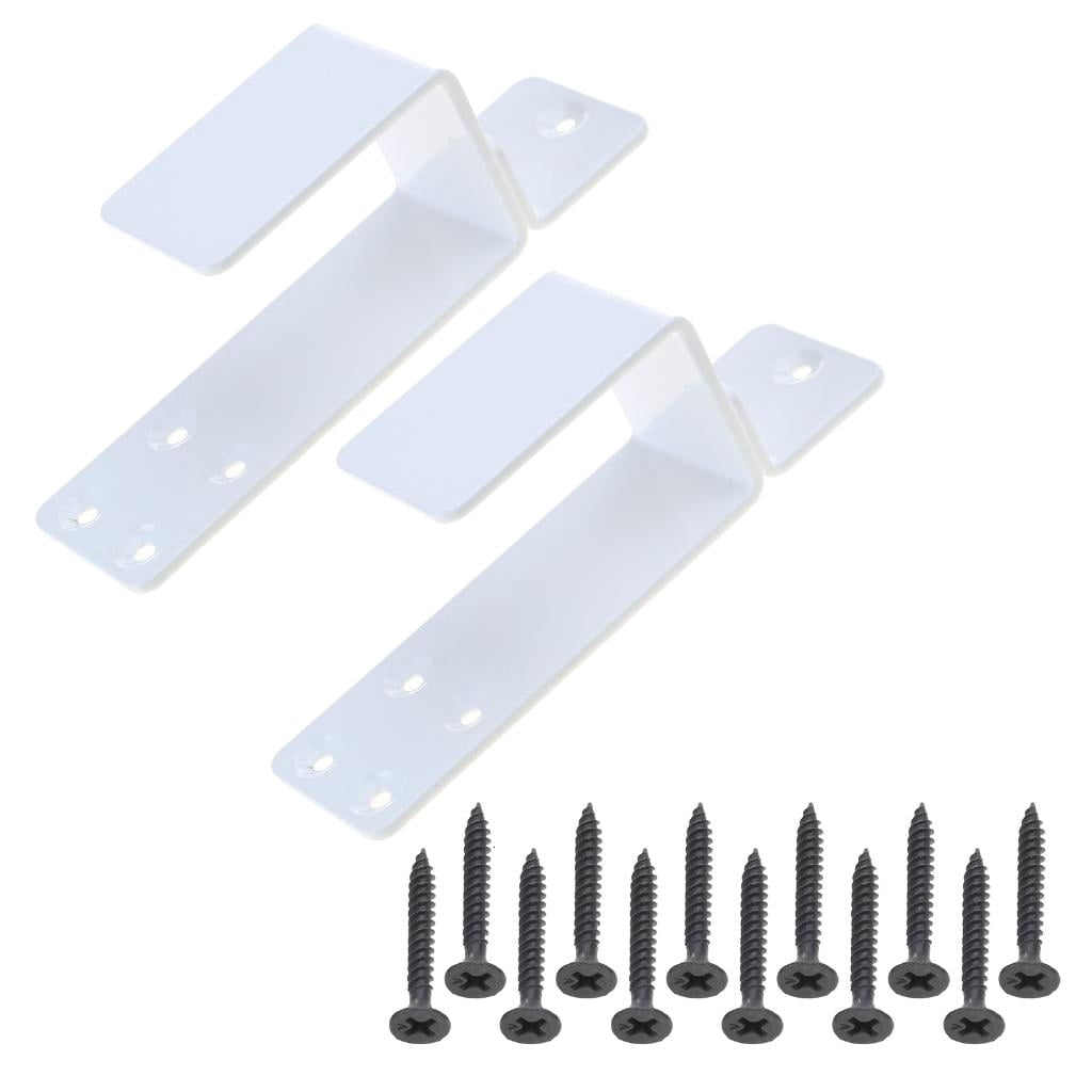 YIGSECU Upgraded Metal Brackets Us-Shaped Bars Security Door Lock ...