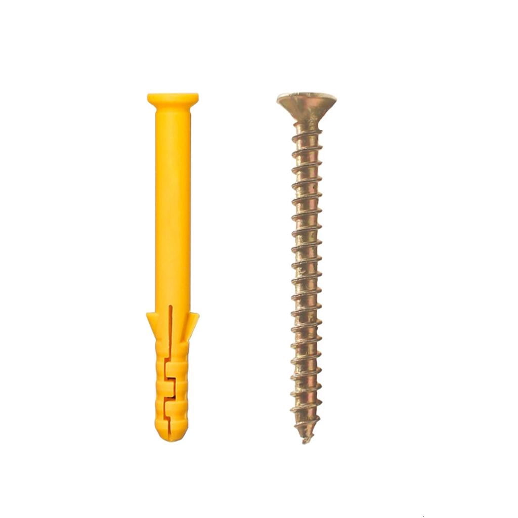 YIGSECU Upgraded Screws & Wall Plugs Set Assorted Plugs & Screws for ...