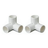 YIGSECU Upgrades PVC 3 Way Elbow Fittings 90 Degree PVC Fittings Pipe ...