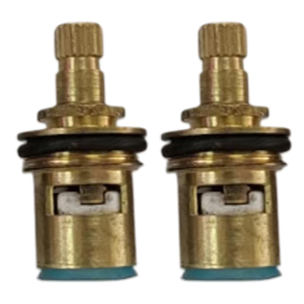 YIGSECU Uprades Gold Tap Cartridges with Washers Gold Mixer Tap ...