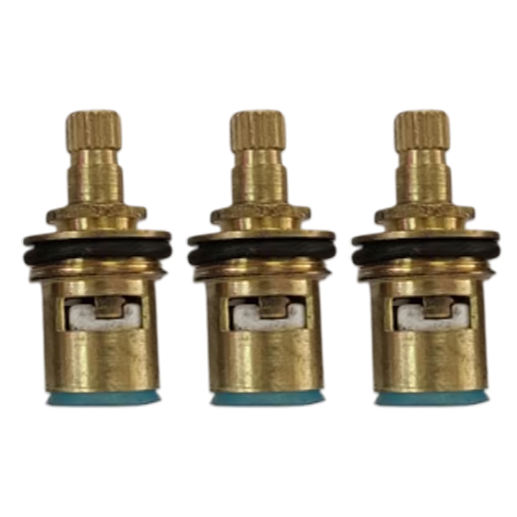 YIGSECU Uprades Gold Tap Cartridges with Washers Gold Mixer Tap ...