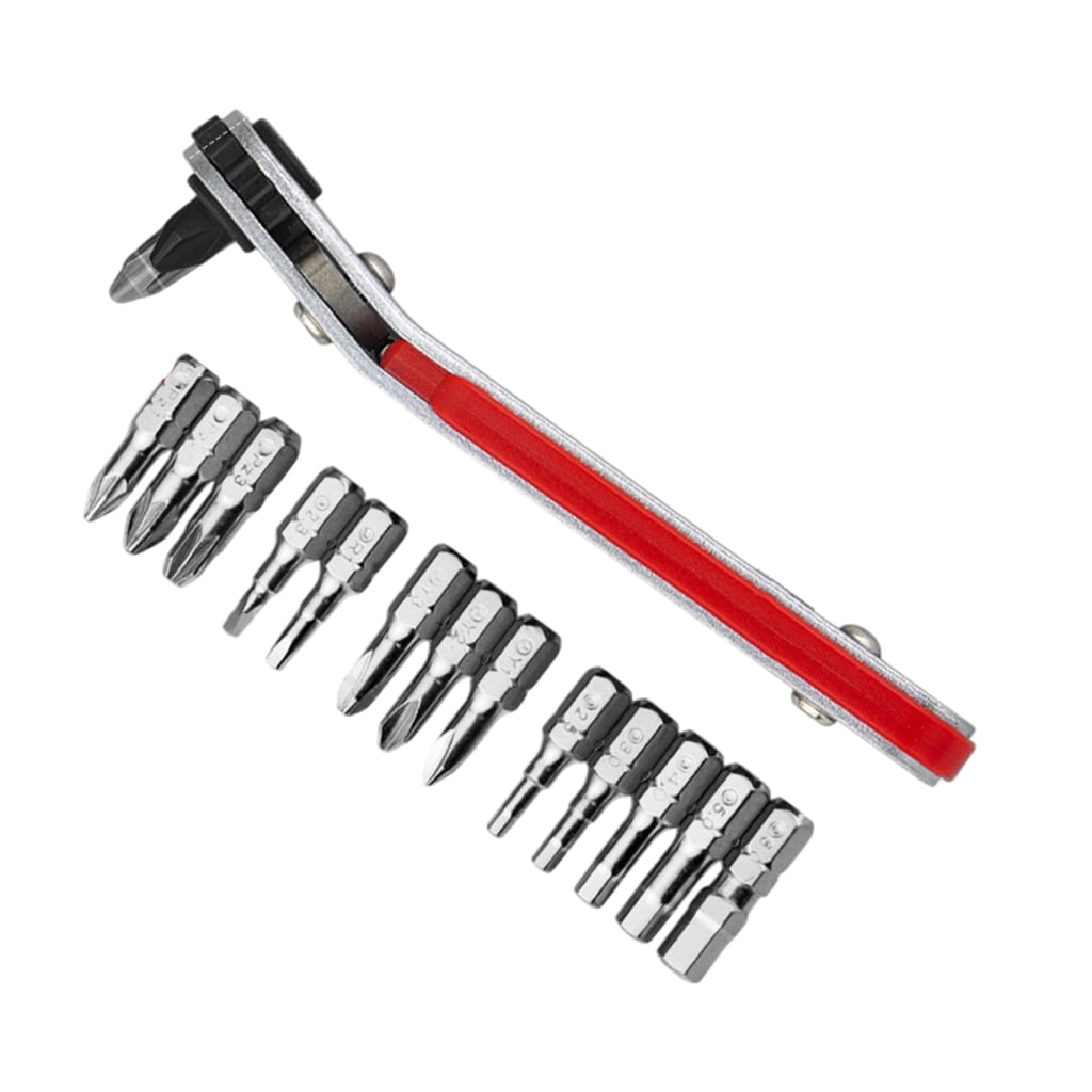 YIGSECU Versatile Ratchet Socket Screwdriver Set for Tight Spaces ...