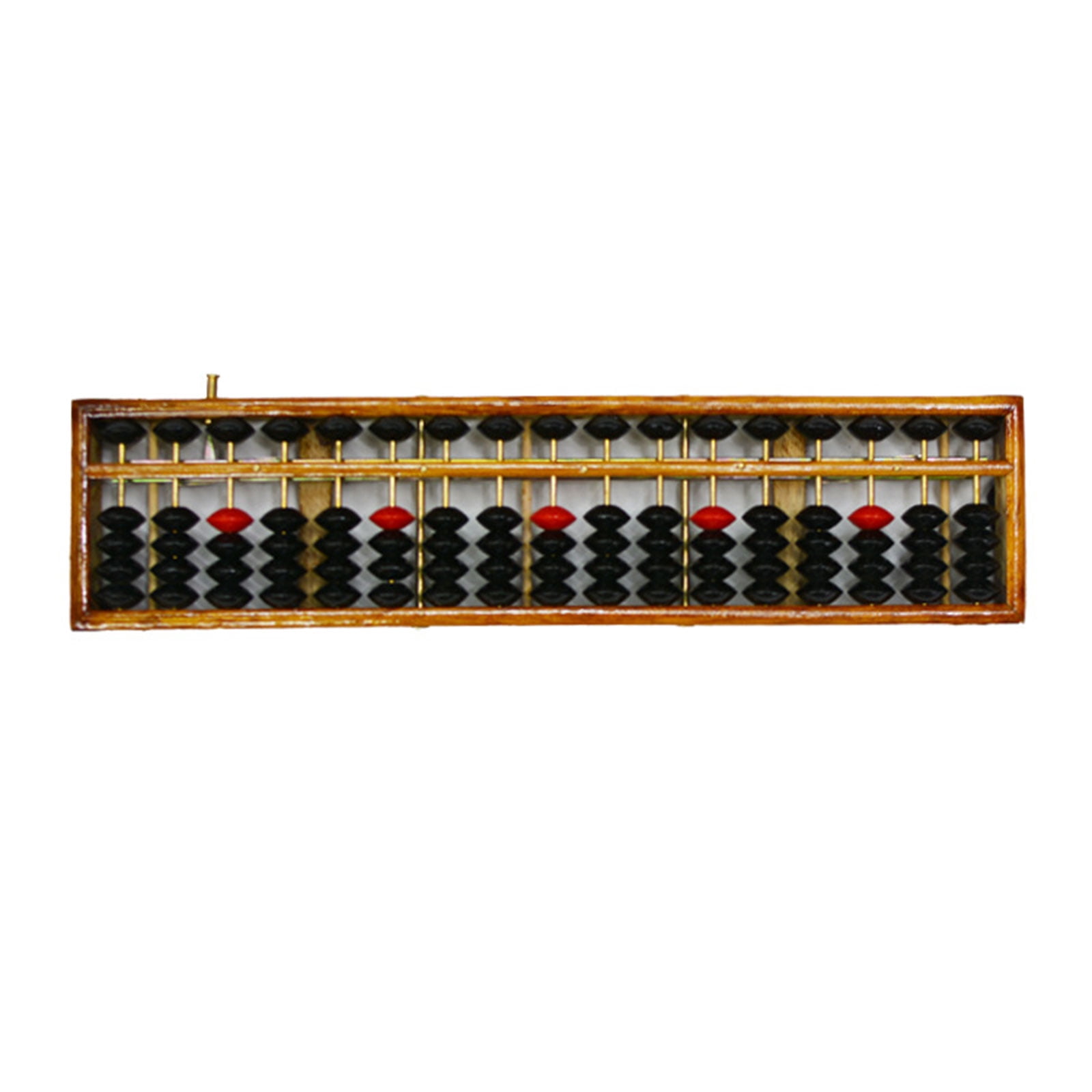 YIGSECU Vintage Wooden Abacus with Reset Button Traditional Math ...
