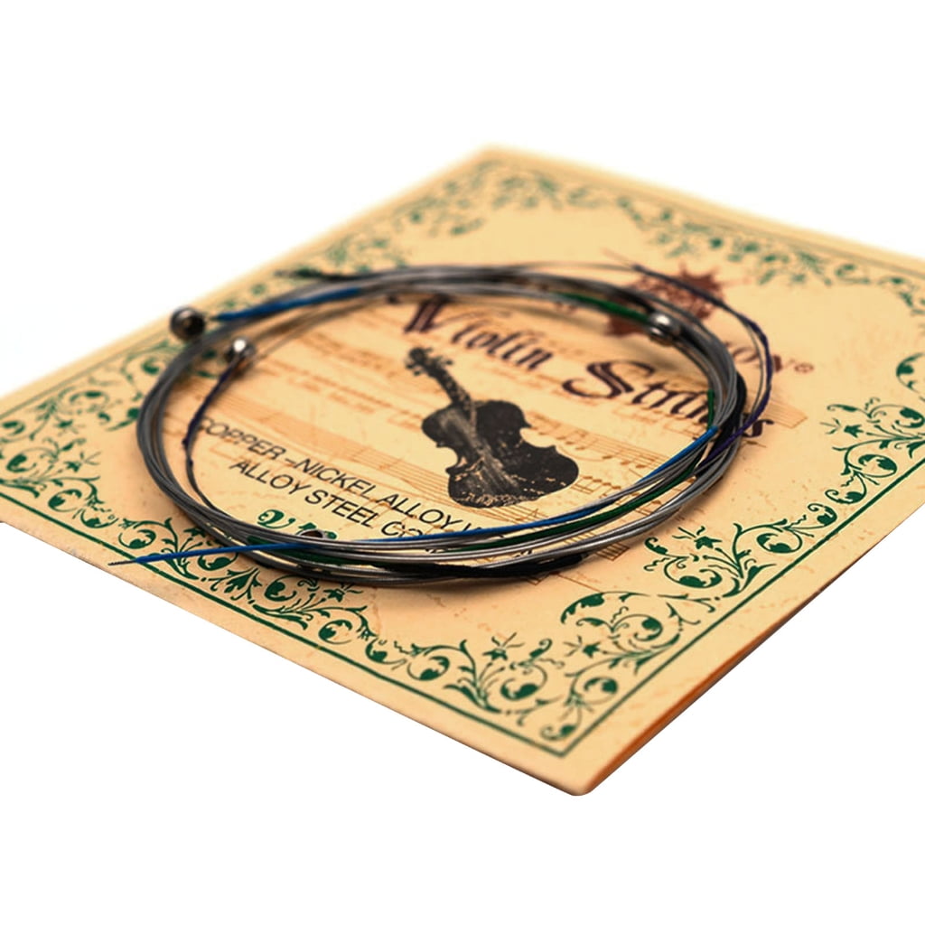 YIGSECU Violin Strings Set Steel Violin Fiddle String Replacement EADG ...