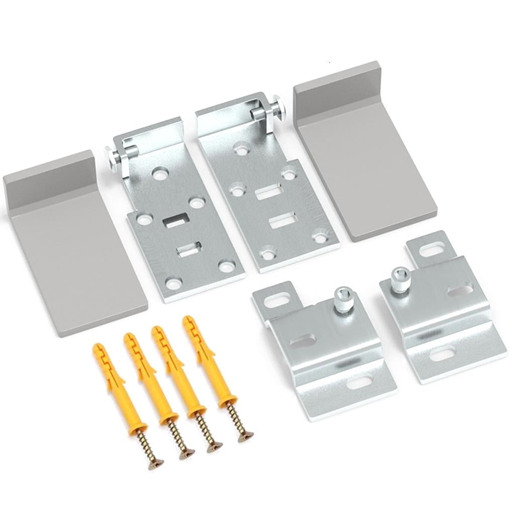 YIGSECU Wall Cabinet Hanging Plate Corner Bracket Rustproof Concealed ...