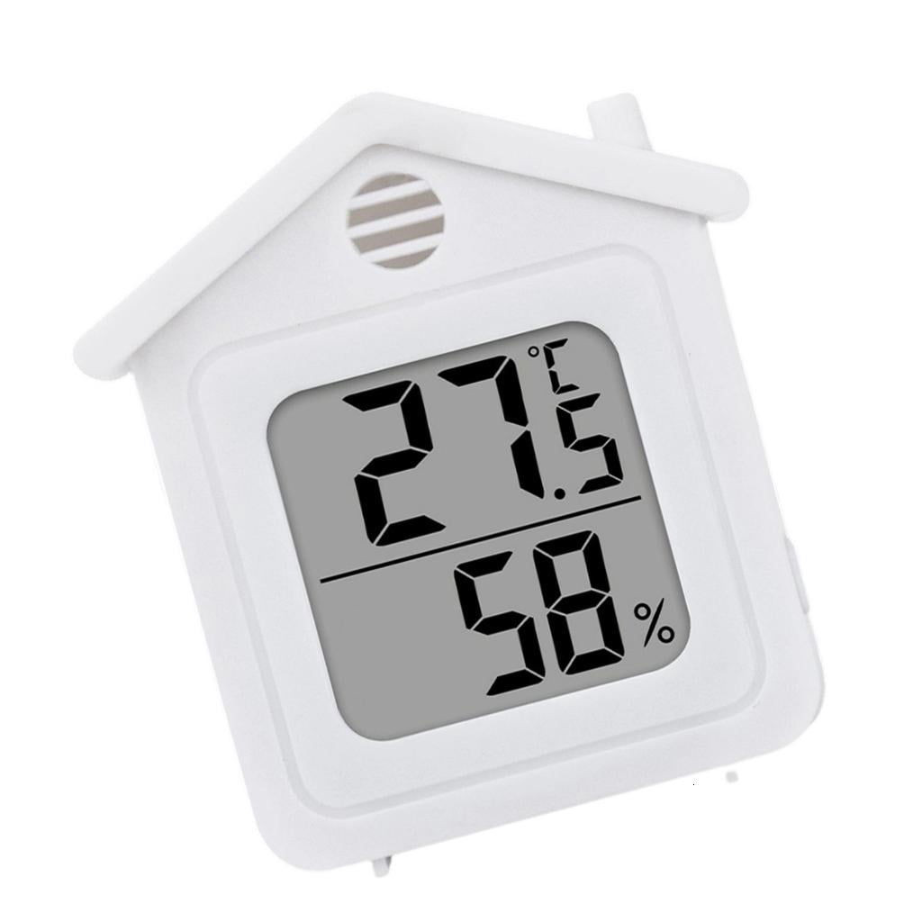 YIGSECU Wall Mountable Temperature Monitor Humidity Reader Resistant ...
