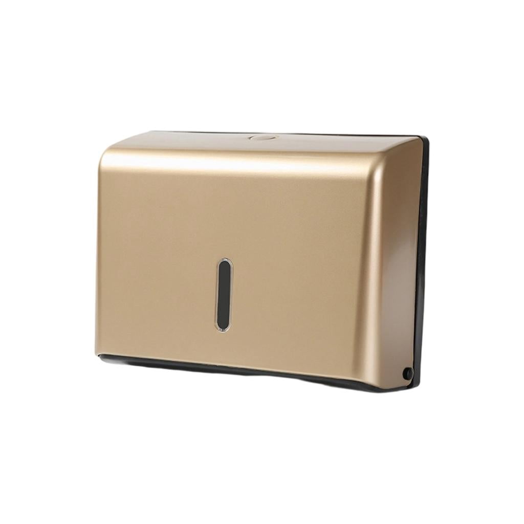 YIGSECU Wall Mounted Bathroom Tissue Dispenser Modern Design Tissue ...