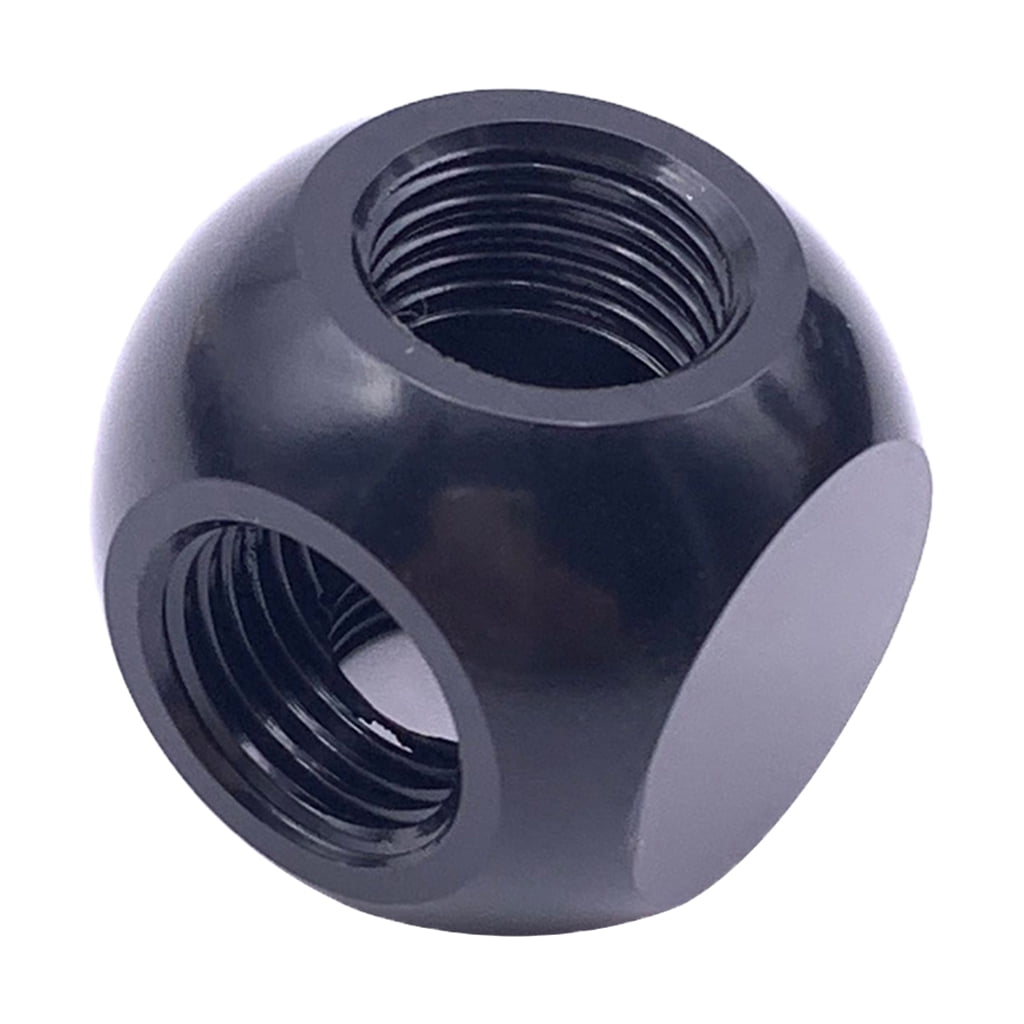 YIGSECU Water-cooled Spherical Metal 3-way 4-way Connector Type 3 Pass ...