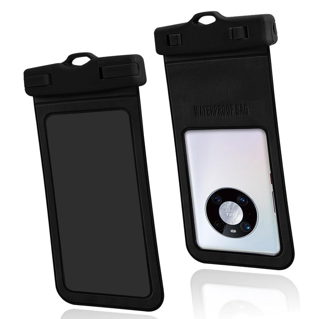 YIGSECU Waterproof Floating Phone Holder Bag Sleeve Swimming Snorkeling ...