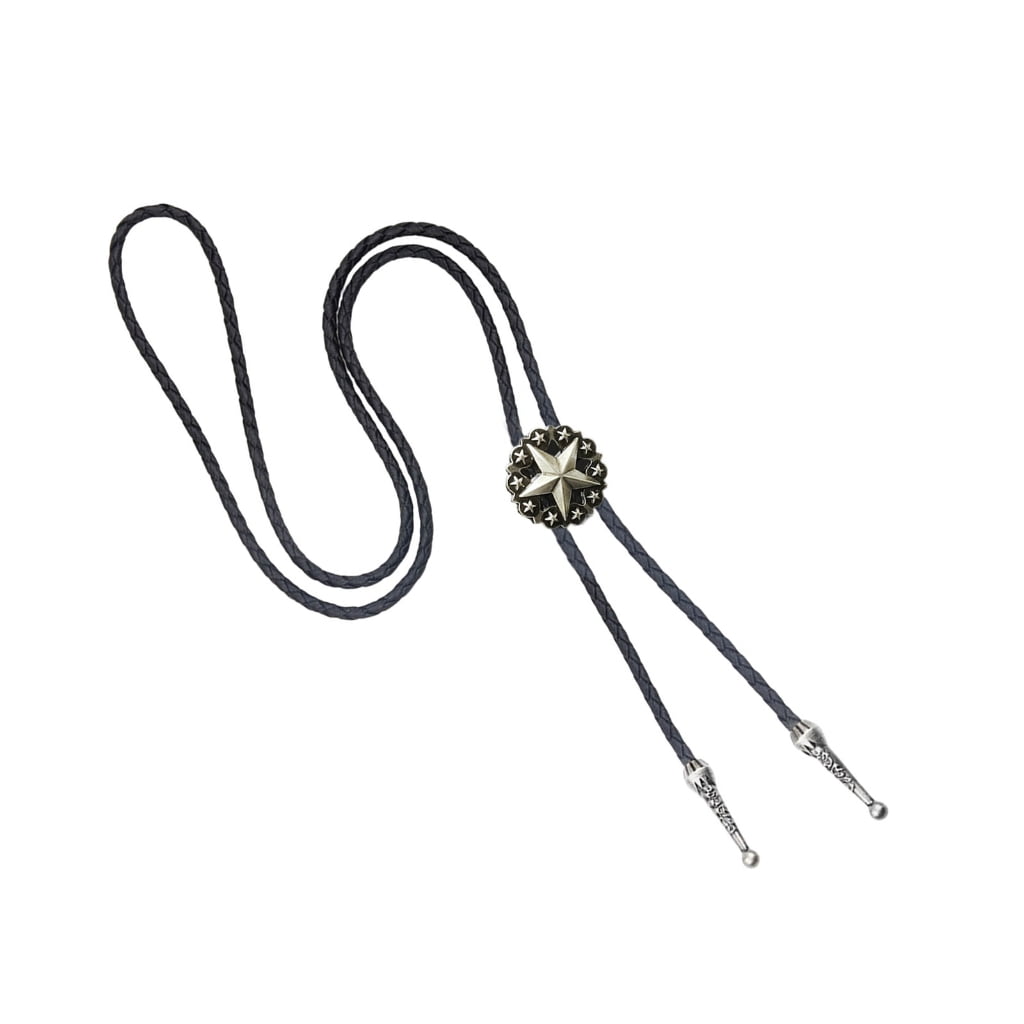 YIGSECU Western Rope Bolo Ties Men’s Rodeos Bolo Tie Shirt Rope Tie for ...