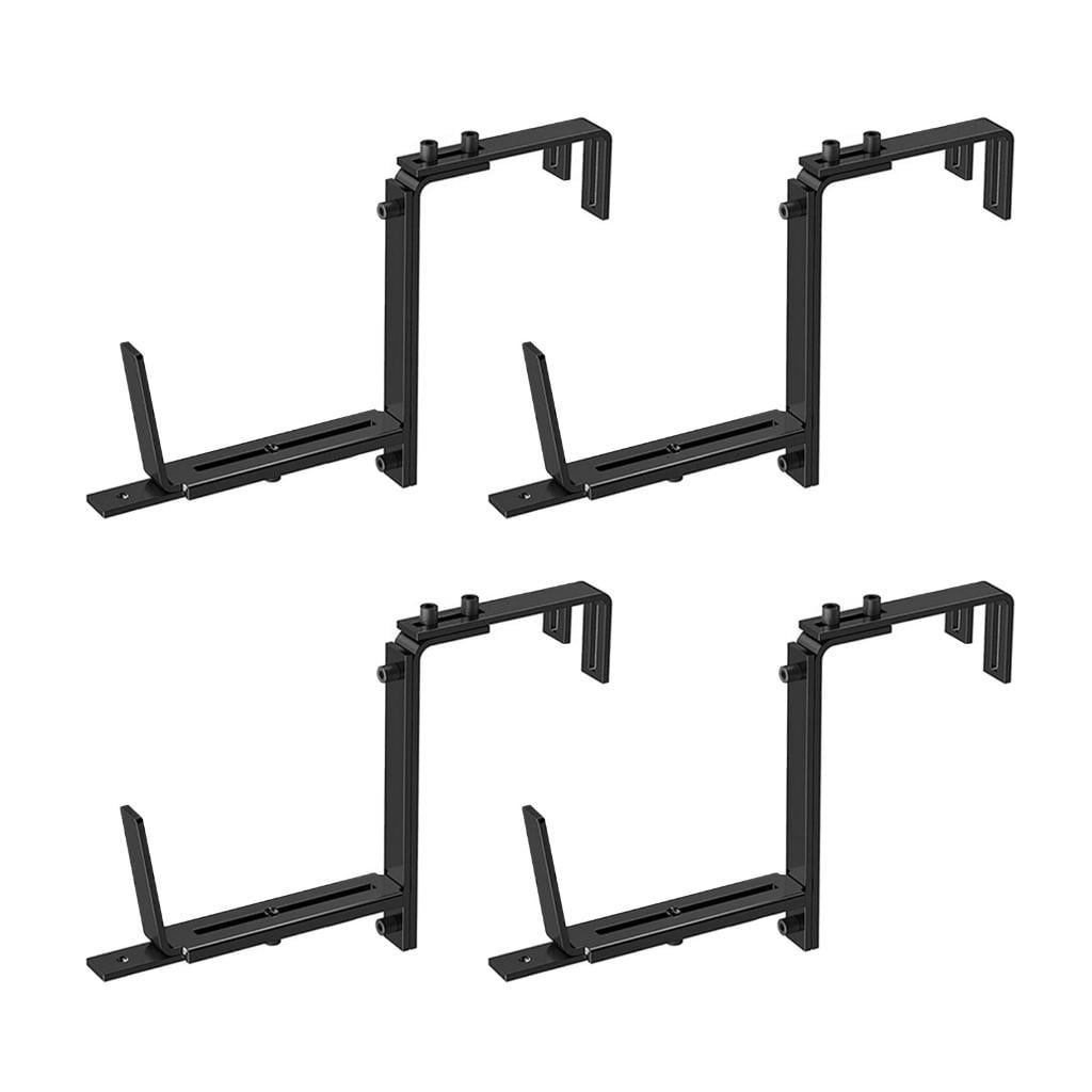 YIGSECU Window Flower Box Holder Expandable Plant Hangers Wall Mounted ...