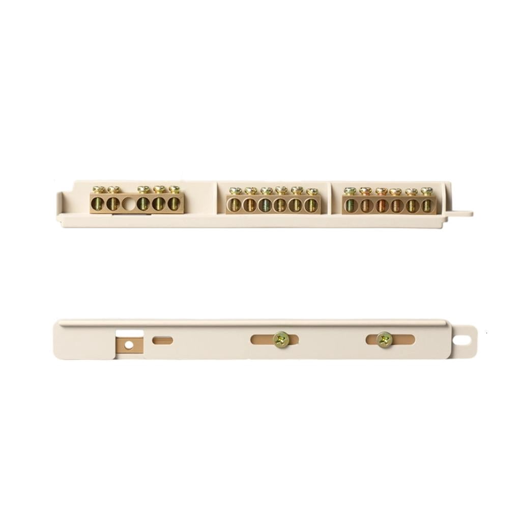 YIGSECU Wire Screw Connector Brass Grounding Terminals Block High ...