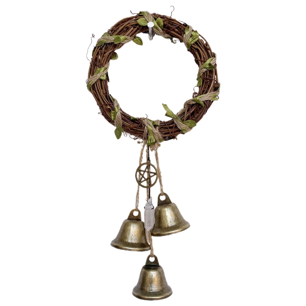 YIGSECU Witch Bells Things Magical Amulet Chimes Banish Evil Faux ...