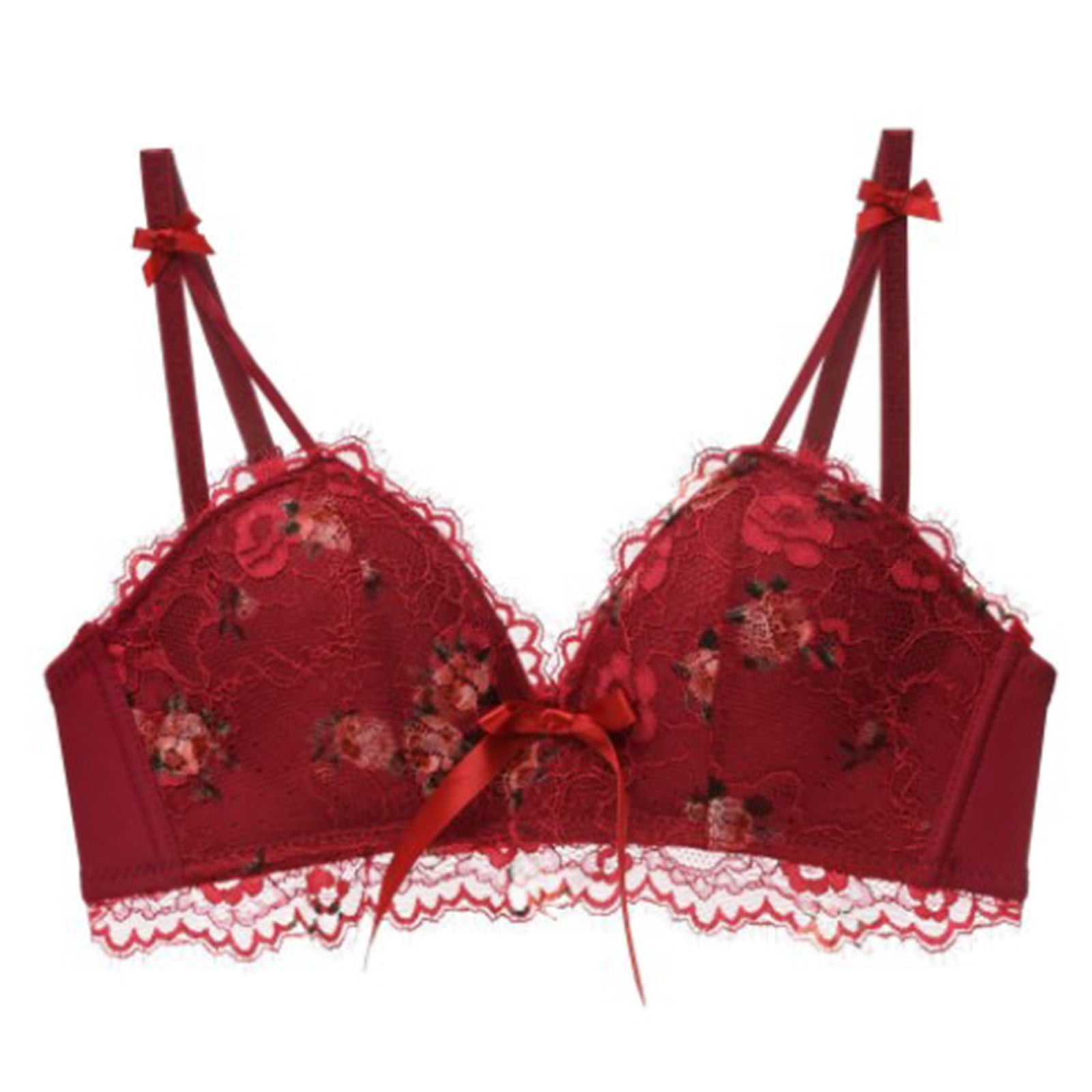 YIGSECU Women's Support Wirefree Bra Plus Size No Wire Bra Comfy Girls ...