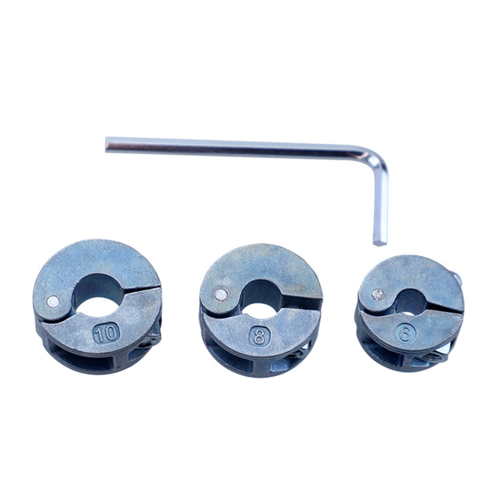 YIGSECU Woodworking Drill Stop Collar Set 5mm-11mm Drilling Bit Depth ...