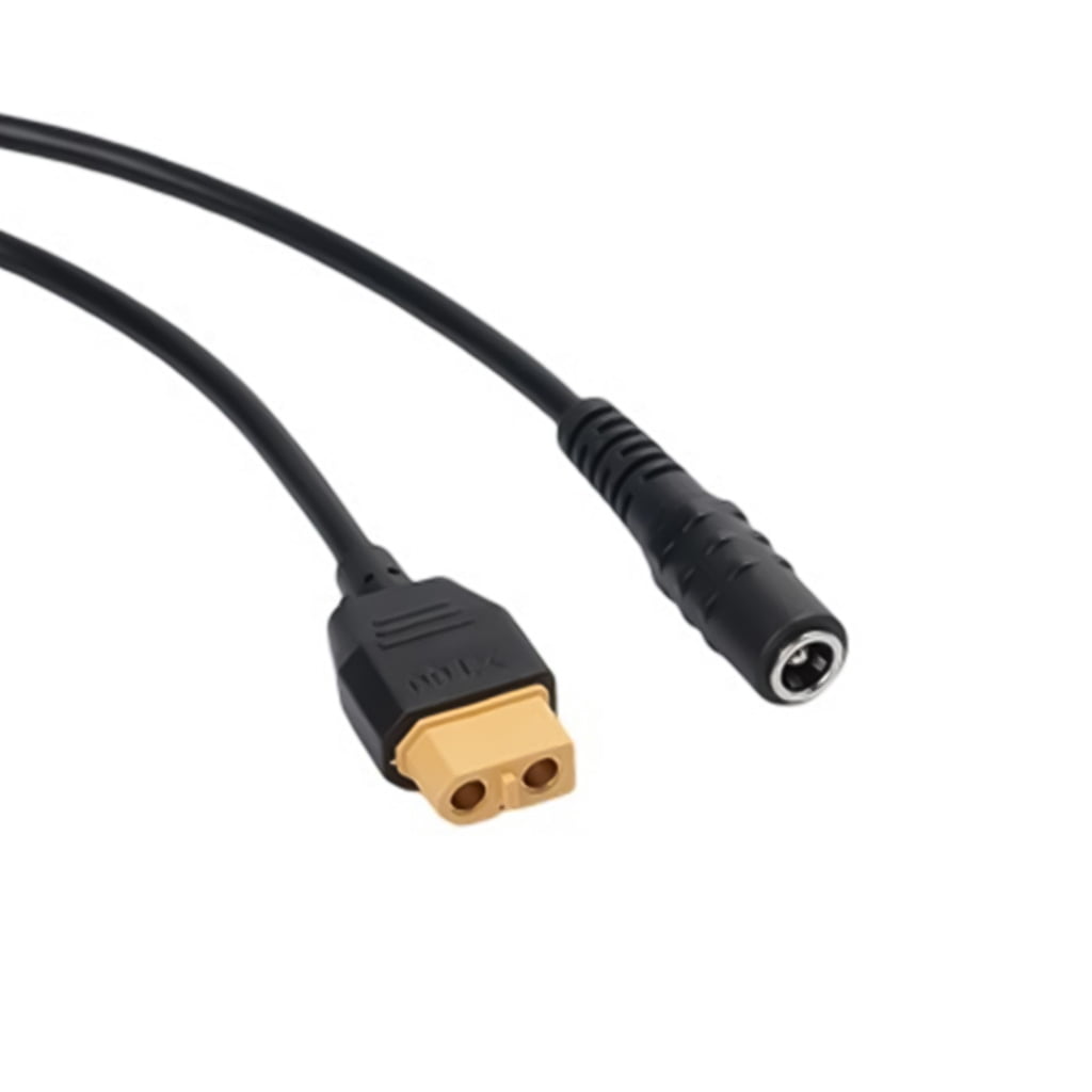 YIGSECU XT60 to DC5.5x2.1mm/5.5x2.5mm Charging Cable Female to Female ...