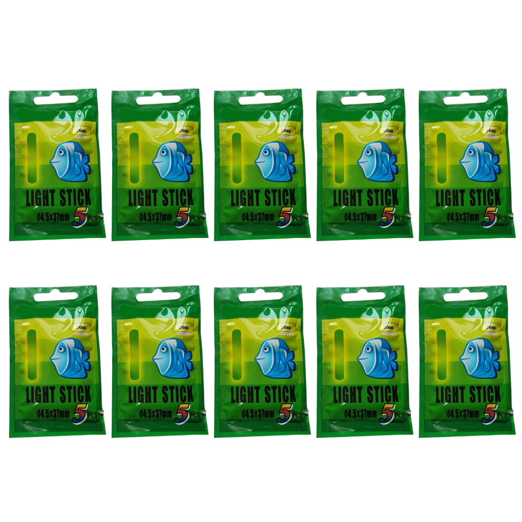 YIGZYCN 25/50Pcs Fishing Glow Sticks Rod Tip Glow Sticks Fishing Rod ...