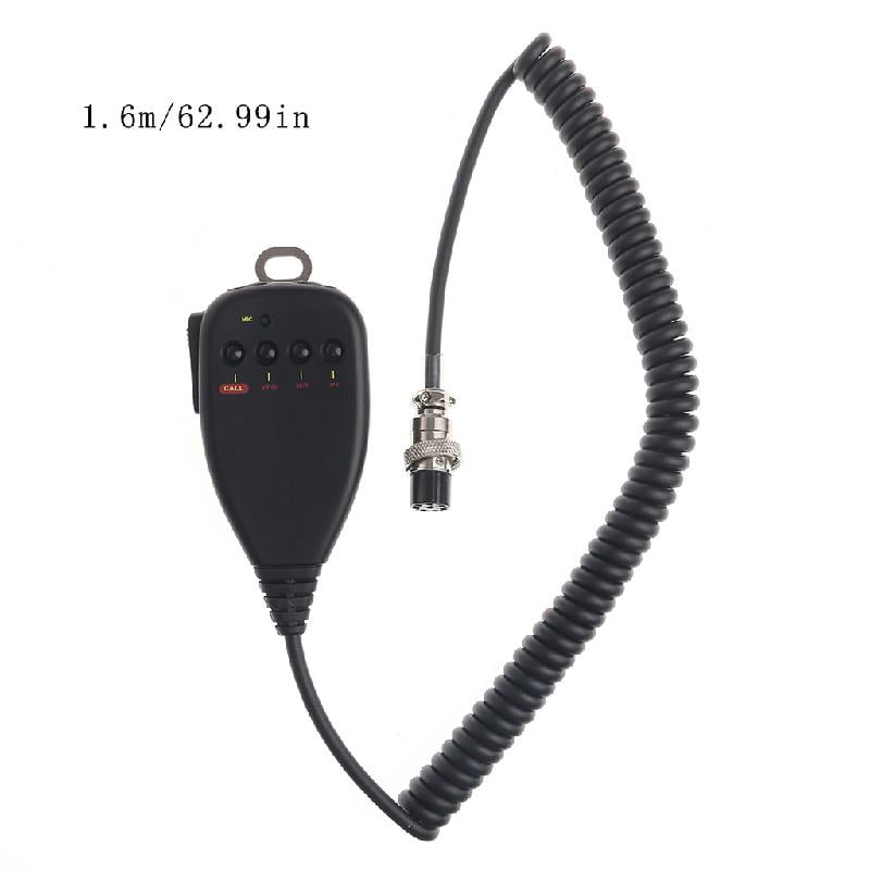 YIGZYCN 8 Pin Plug Microphone Speaker Hand Mic For KENWOOD Radios TM ...