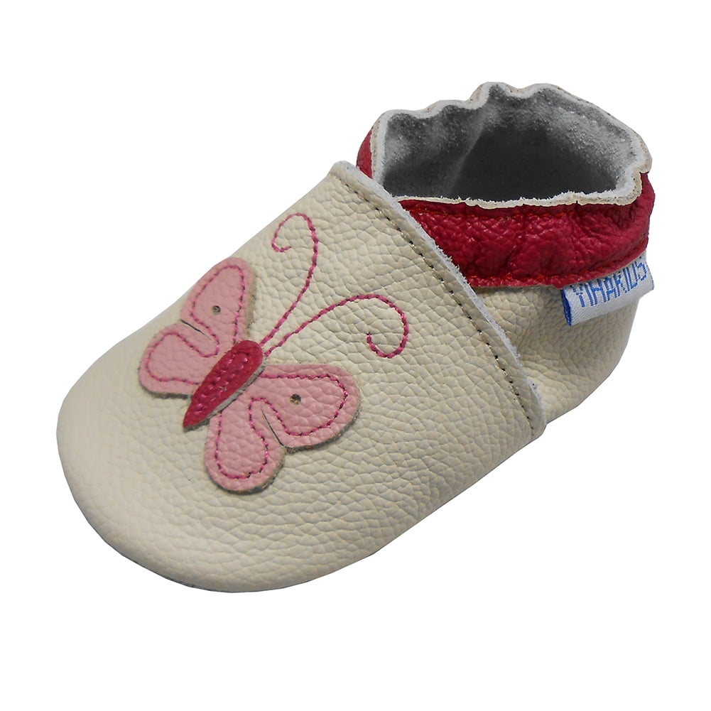 YIHAKIDS Soft Leather Crawling Shoes Baby Shoes First Walking Shoes ...
