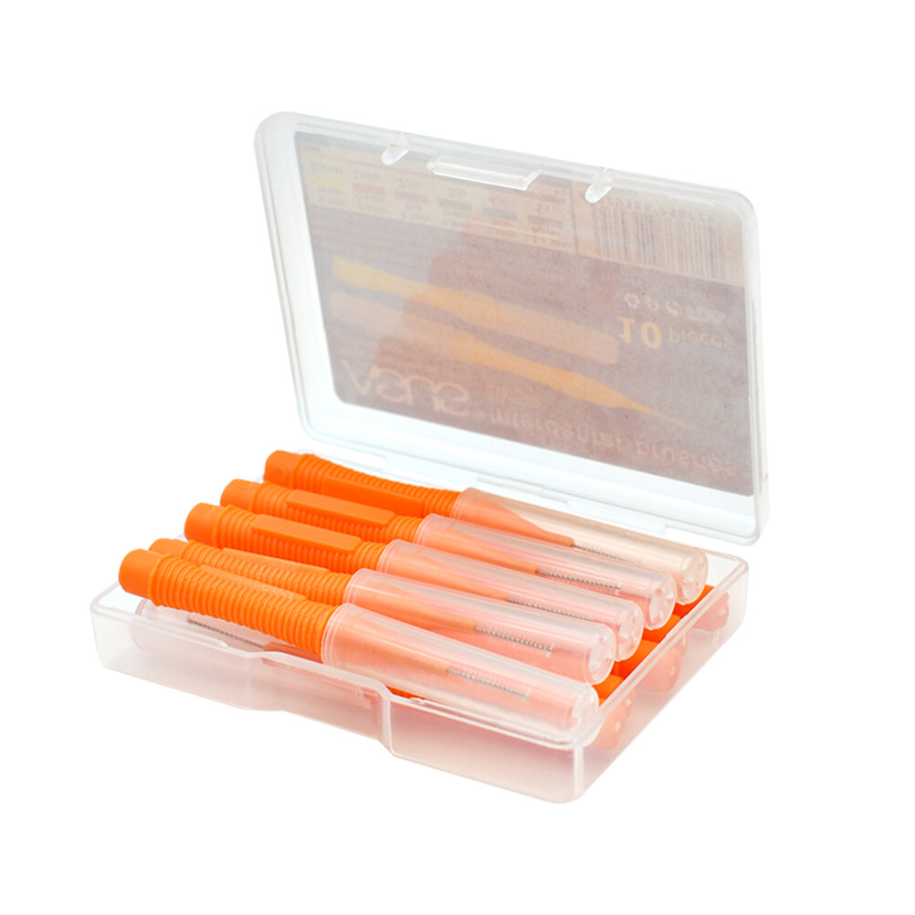 YIHONGMU 10pcs Interdental Brush Toothpick Floss Picks Dental Hygiene ...