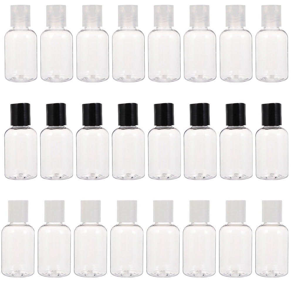 YIHONGMU 24 Clear Press Cap Lotion Bottles for Travel 50ml - Walmart.com