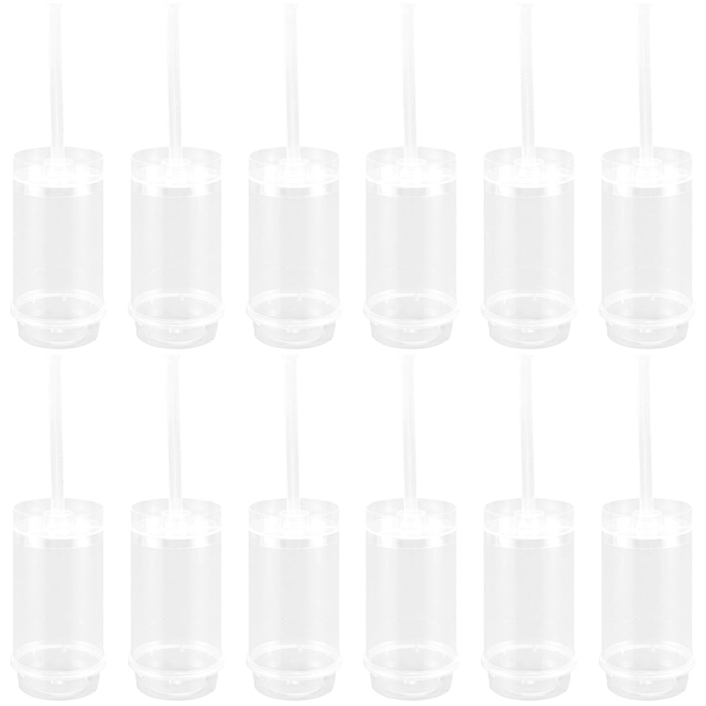 YIHONGMU Luxshiny Cake Pop Shooter: 30pcs Clear Push-up Containers with ...