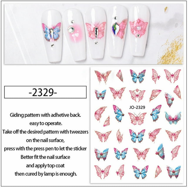 YIJIAKEJILSL Acrylic Nail Forms Reusable Sleigh All Day Nails Extra ...