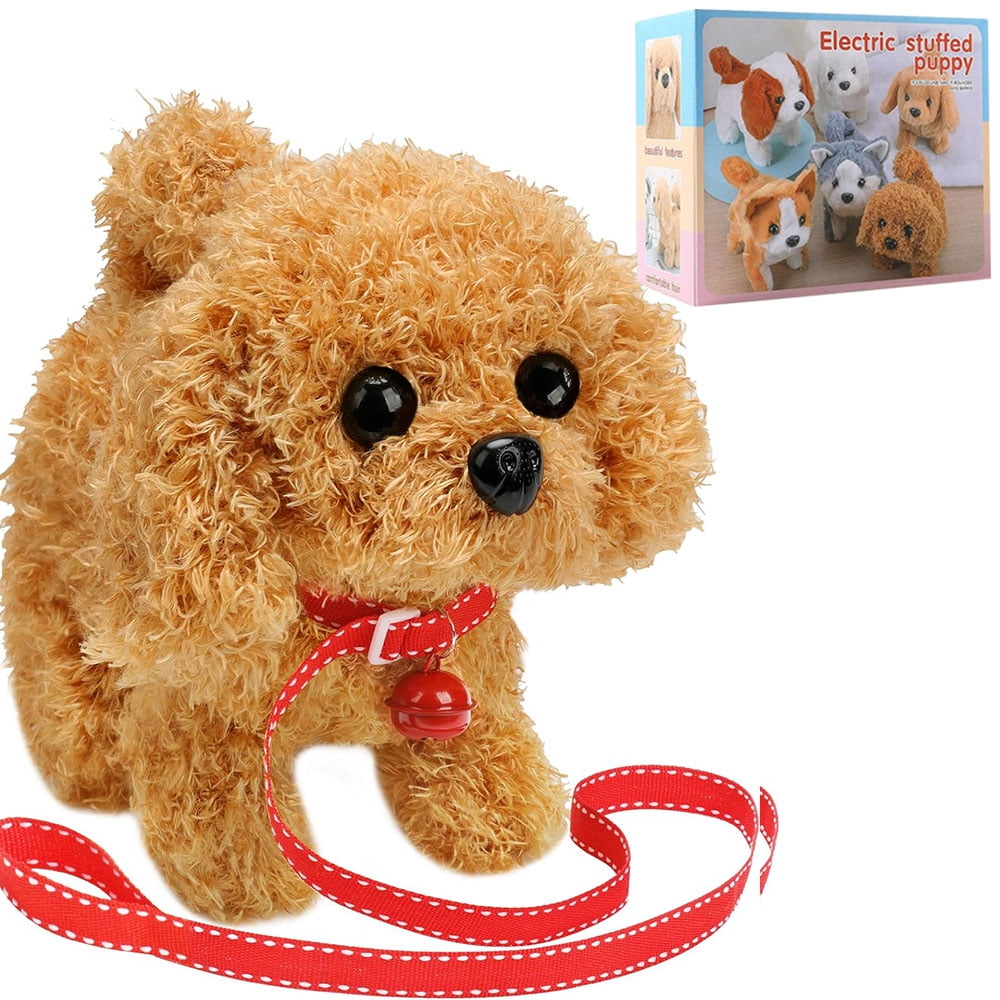 YIJIAL Plush Teddy Toy Puppy Electronic Interactive Dog Toys for Kids ...