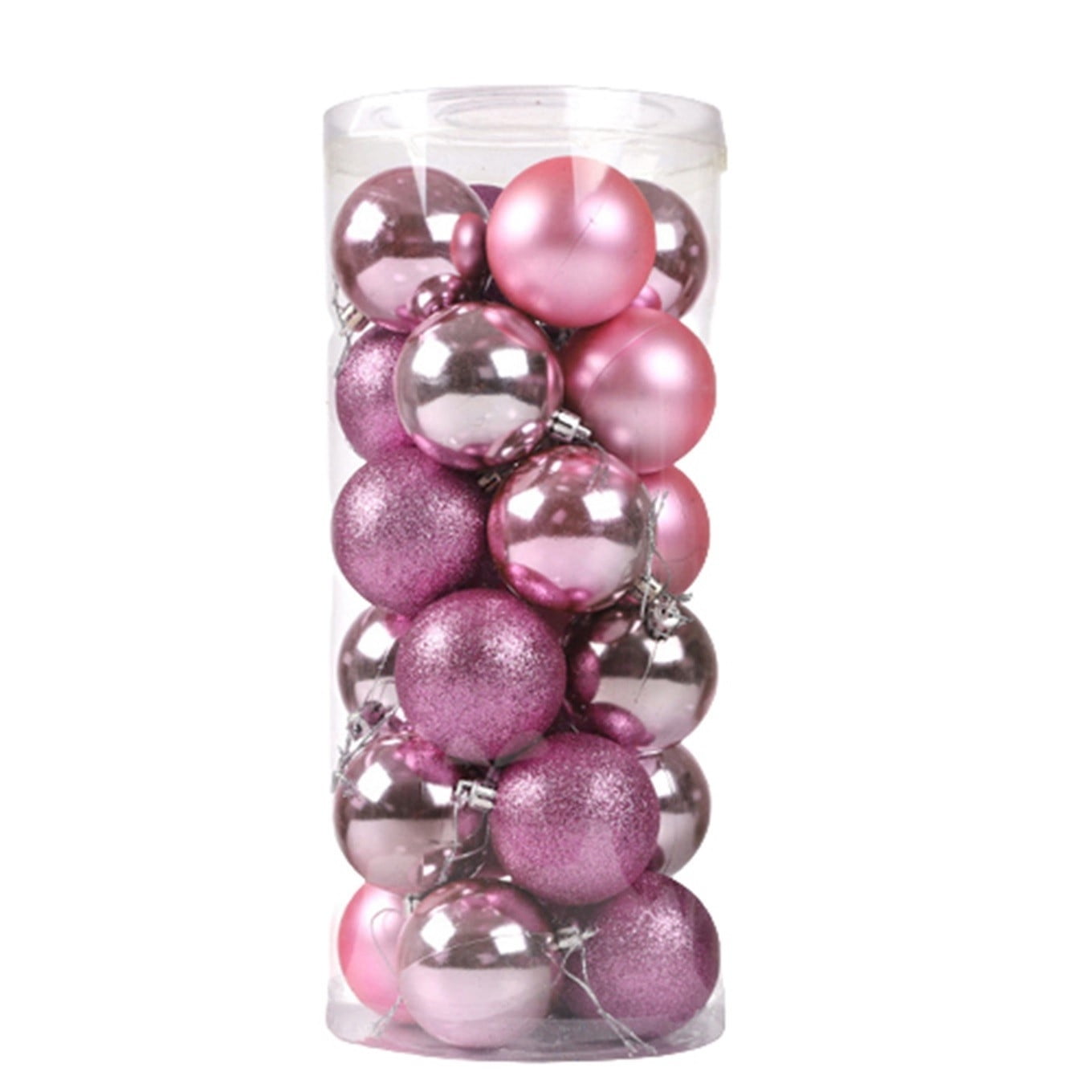 YIKA 30mm Christmas Tree Bauble Hanging Home Party Ornament Decor ...