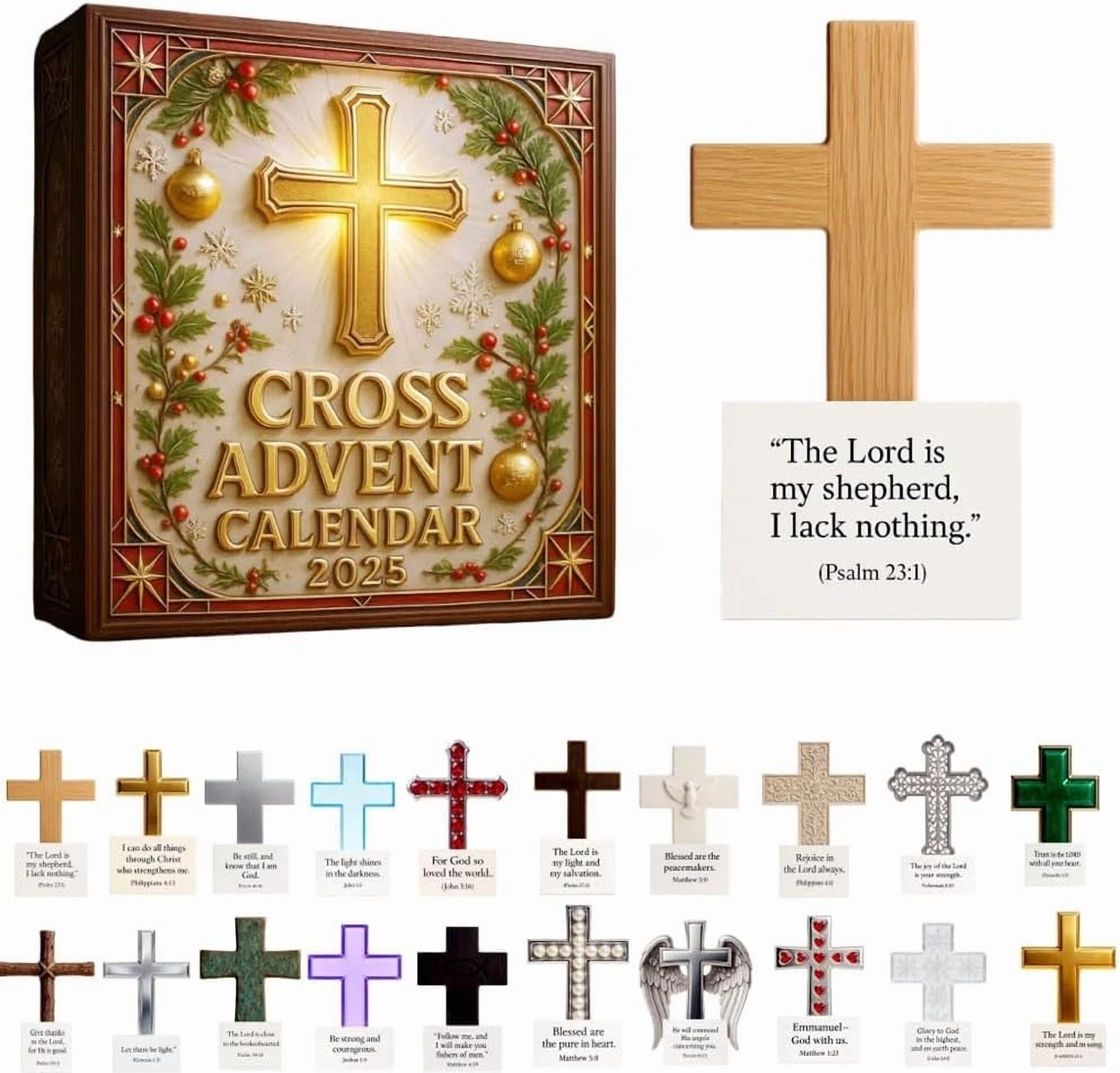 YIKA Advent Calendar 2025 24-Day Countdown With Scripture Verses ...