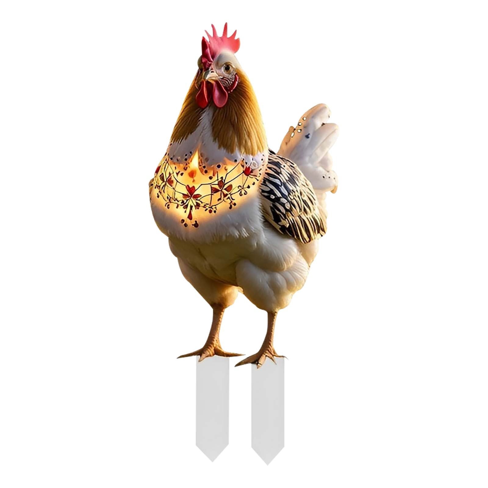 YIKA Christmas Decoration Christmas Chicken Ground Plug Decoration ...