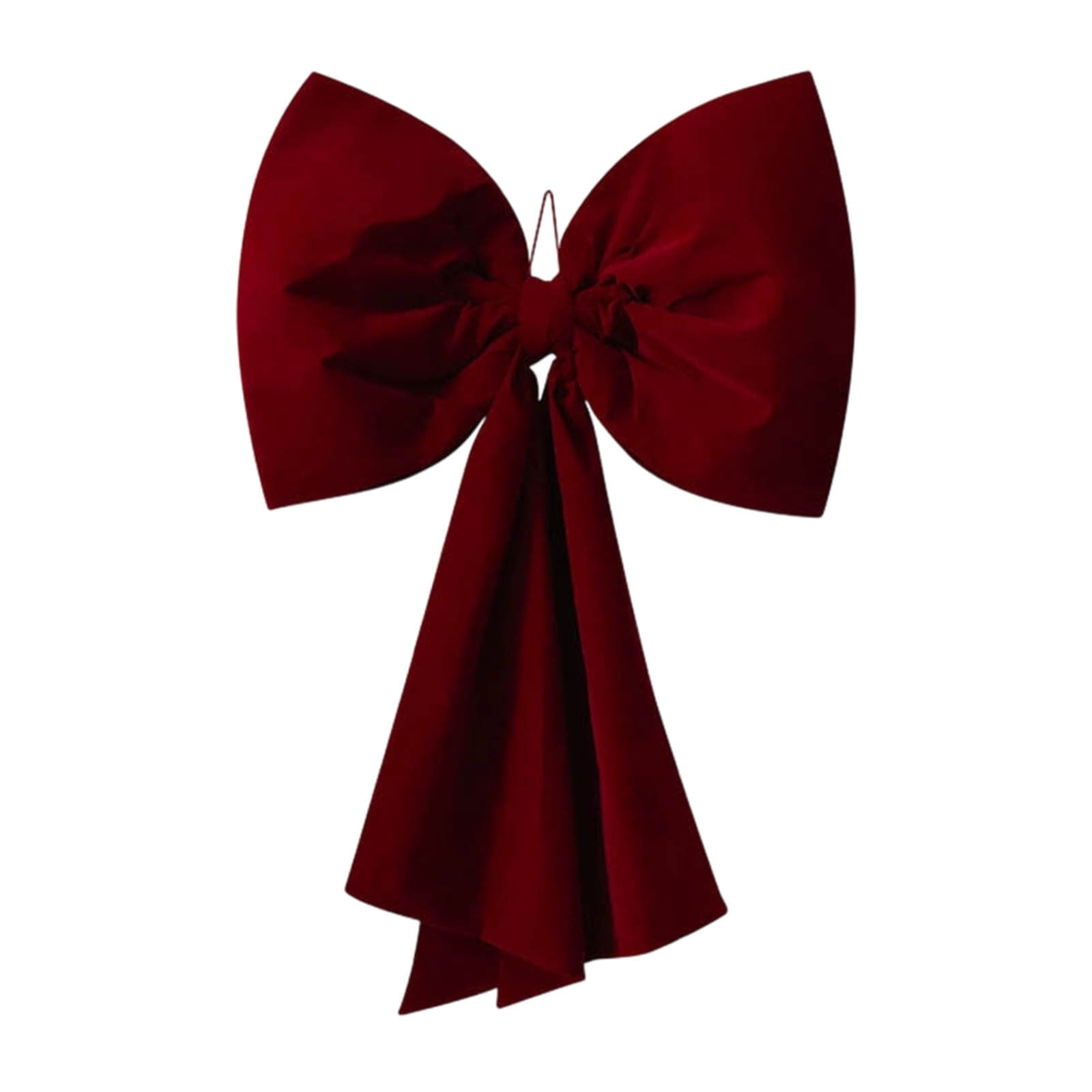YIKA Christmas Extra-large Velvet Bow Christmas Party Christmas Tree ...