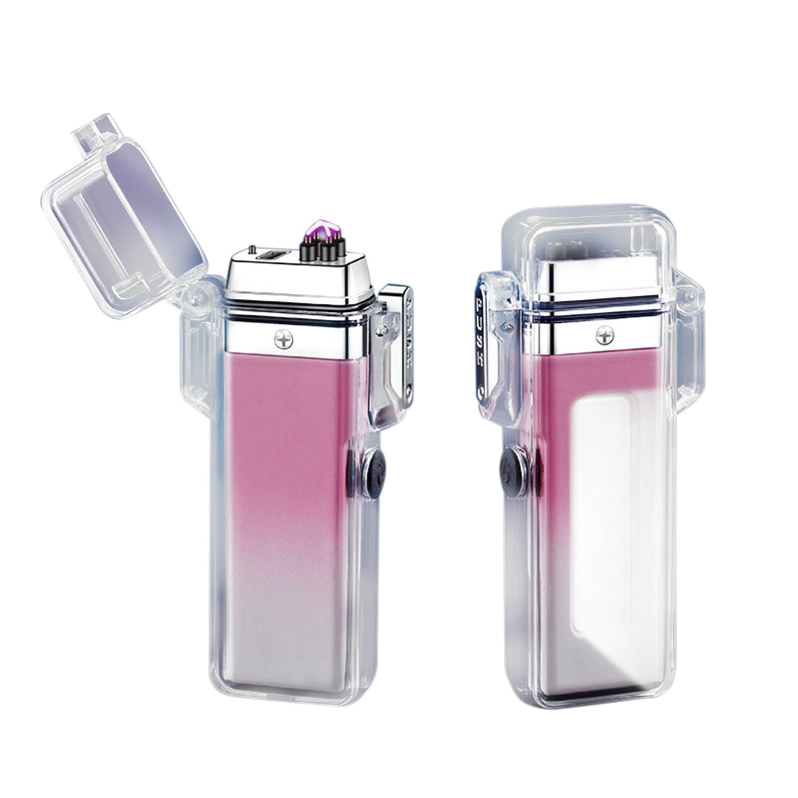 YIKA Gradient Creationary Transparent Casing Watertight Lighter Type-c ...
