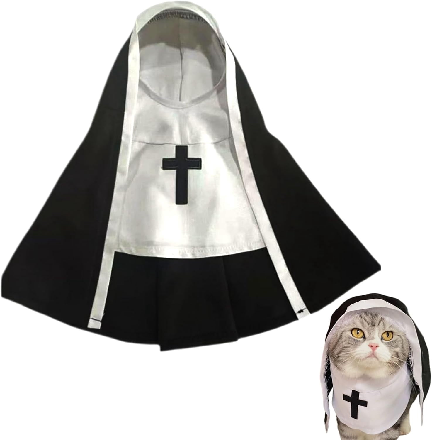 YIKA Halloween Decoration Pet Cosplay Costume Now Roleplay Outfit For ...