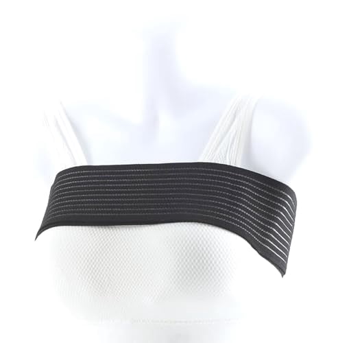 YIKANGHENG Breast Compression Band, 55 Inch x 3 Inch Black Elastic ...