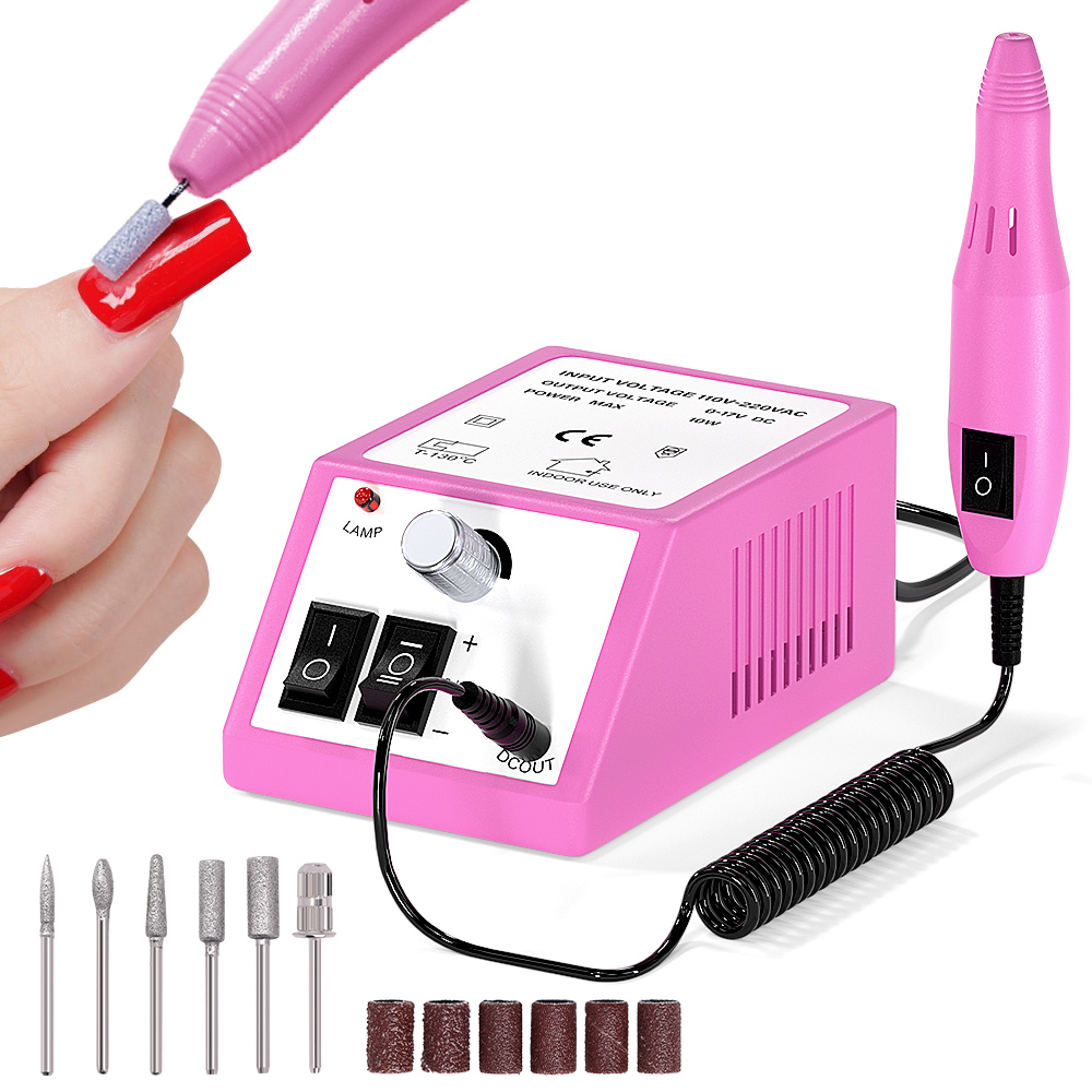 YIKOOLIN Professional 20,000RPM Electric Nail Drill Machine Nail Efile ...