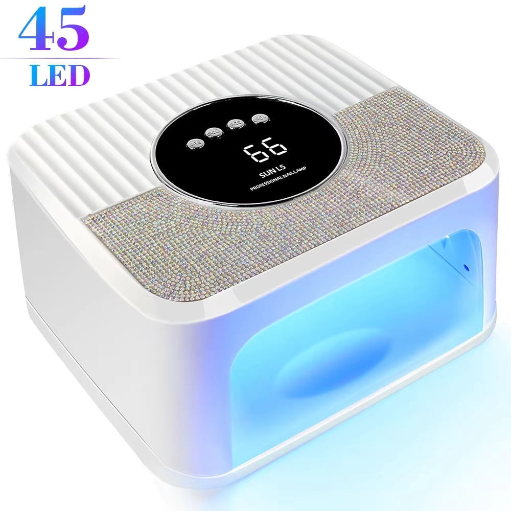 YIKOOLIN SunL5 260W Professional UV LED Lamp with 4 Timer 45 Lamp Beads ...