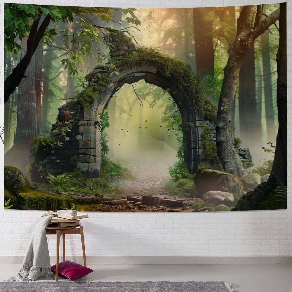 YIKUMA Enchanted Forest Backdrop Fancy Fairyland Magic Photo Backdrop ...