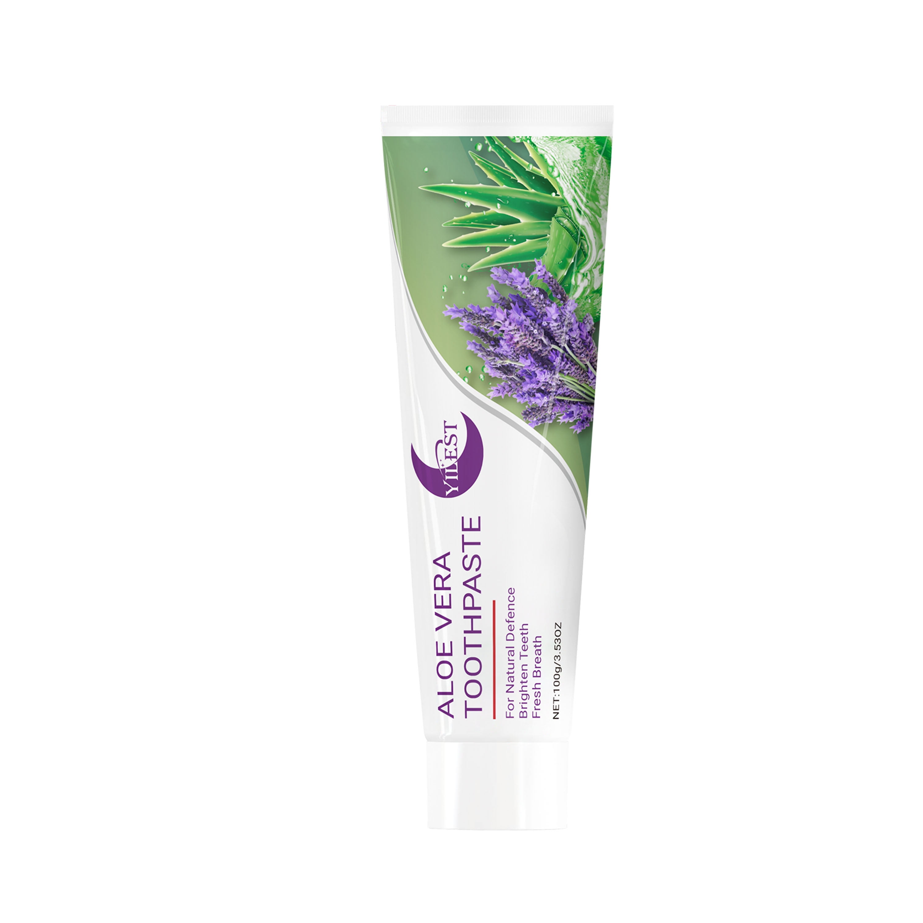YILEST Organic Aloe Vera Toothpaste - Toothpaste | Fluoride-free ...