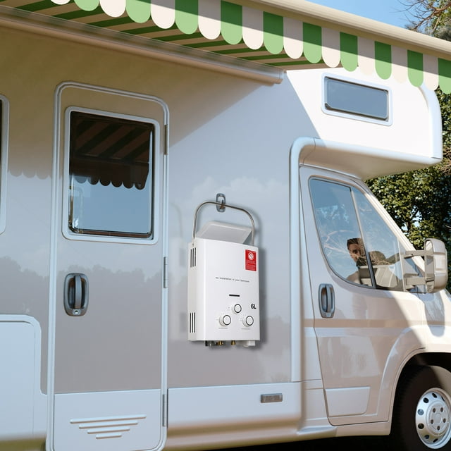 YILIKISS 1.6GPM 6L Propane Gas Instant Tankless Hot Water Heater Outdoor - Walmart.com