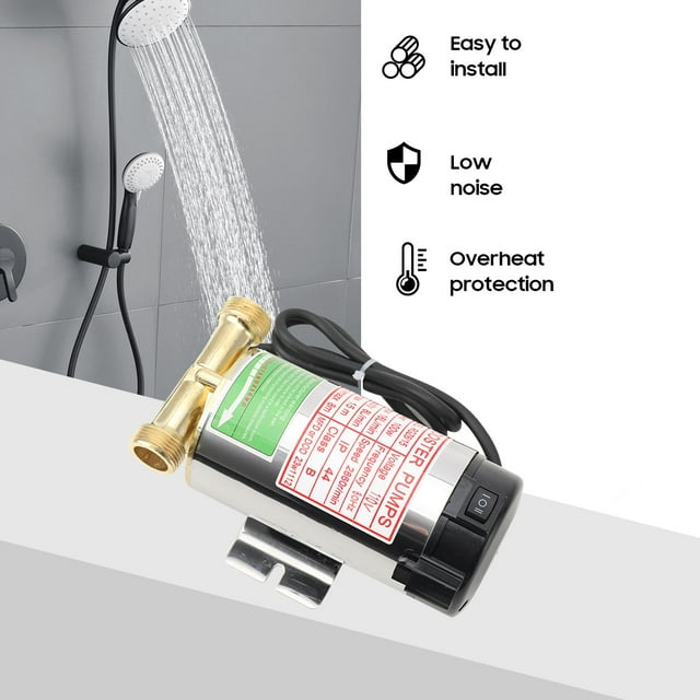YILIKISS 100W Automatic Home Water Pressure Booster Pump,220V 16L/min ...